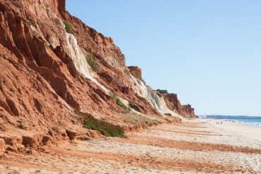 Portugal - Praia da Falésia, la plus belle plage de l'Algarve ...