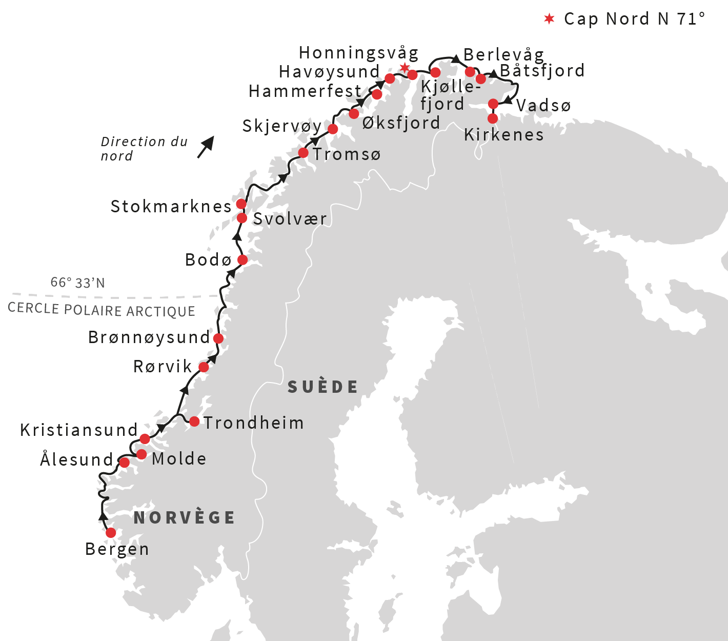 Une semaine de croisière dans les fjords de Norvège en vidéo